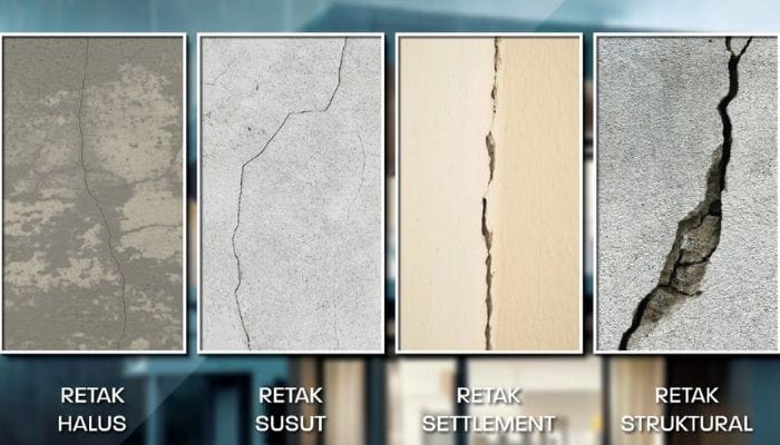 Mengenal Empat Jenis Retak pada Dinding Akibat Gunakan Material ...