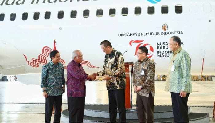 Garuda Indonesia Resmi jadi Official Airlines HUT ke-79 RI di IKN ...