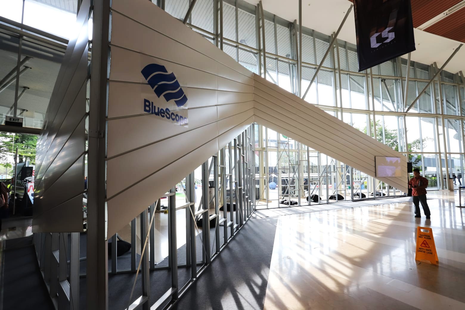 BlueScope Tampilkan Instalasi Ikonik dan Eksplorasi Desain Baja di ARCH ...